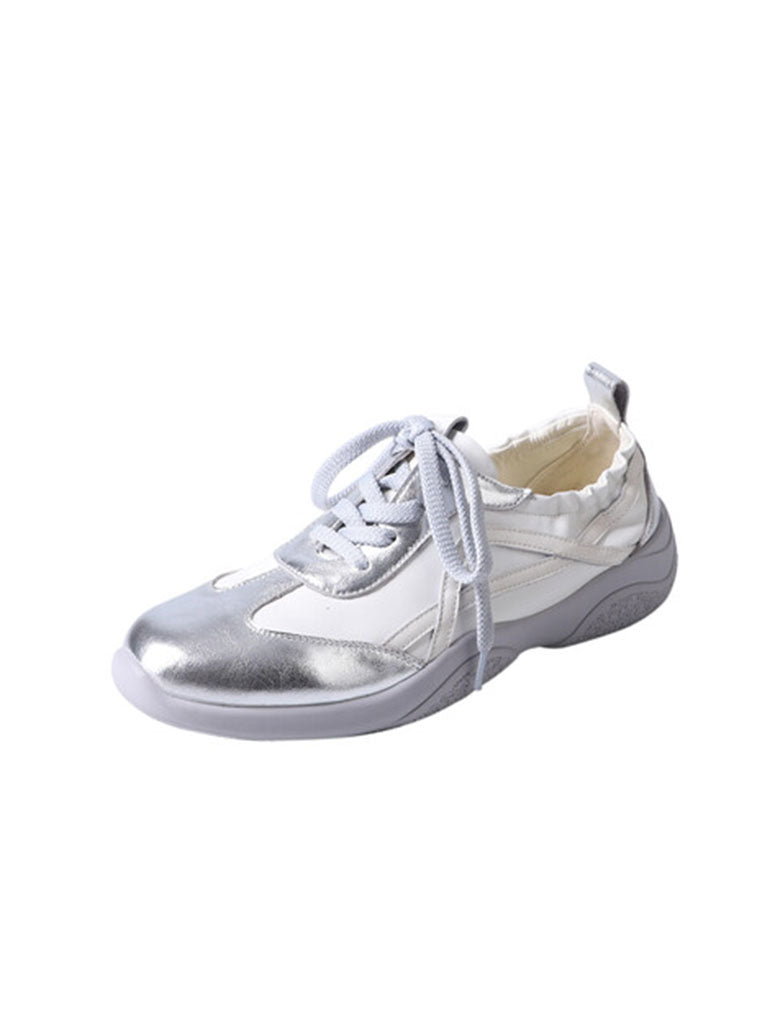 Women's Balletcore Ribbon Grey Sneakers – Jolly Vintage